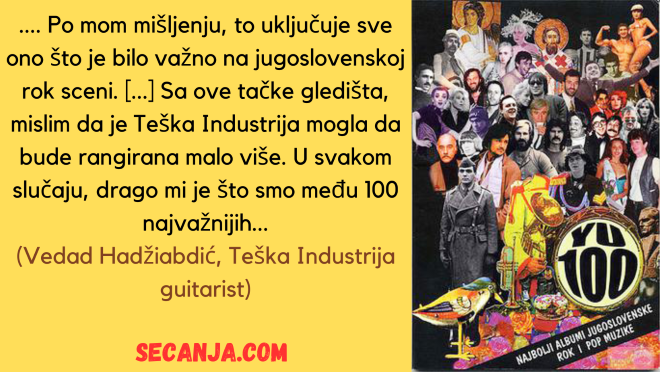 YU 100 Najbolji albumi jugoslovenske rock i pop muzike - Samo lepa sećanja