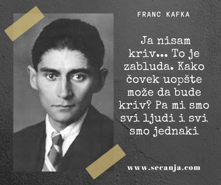 Franc Kafka - Samo lepa sećanja